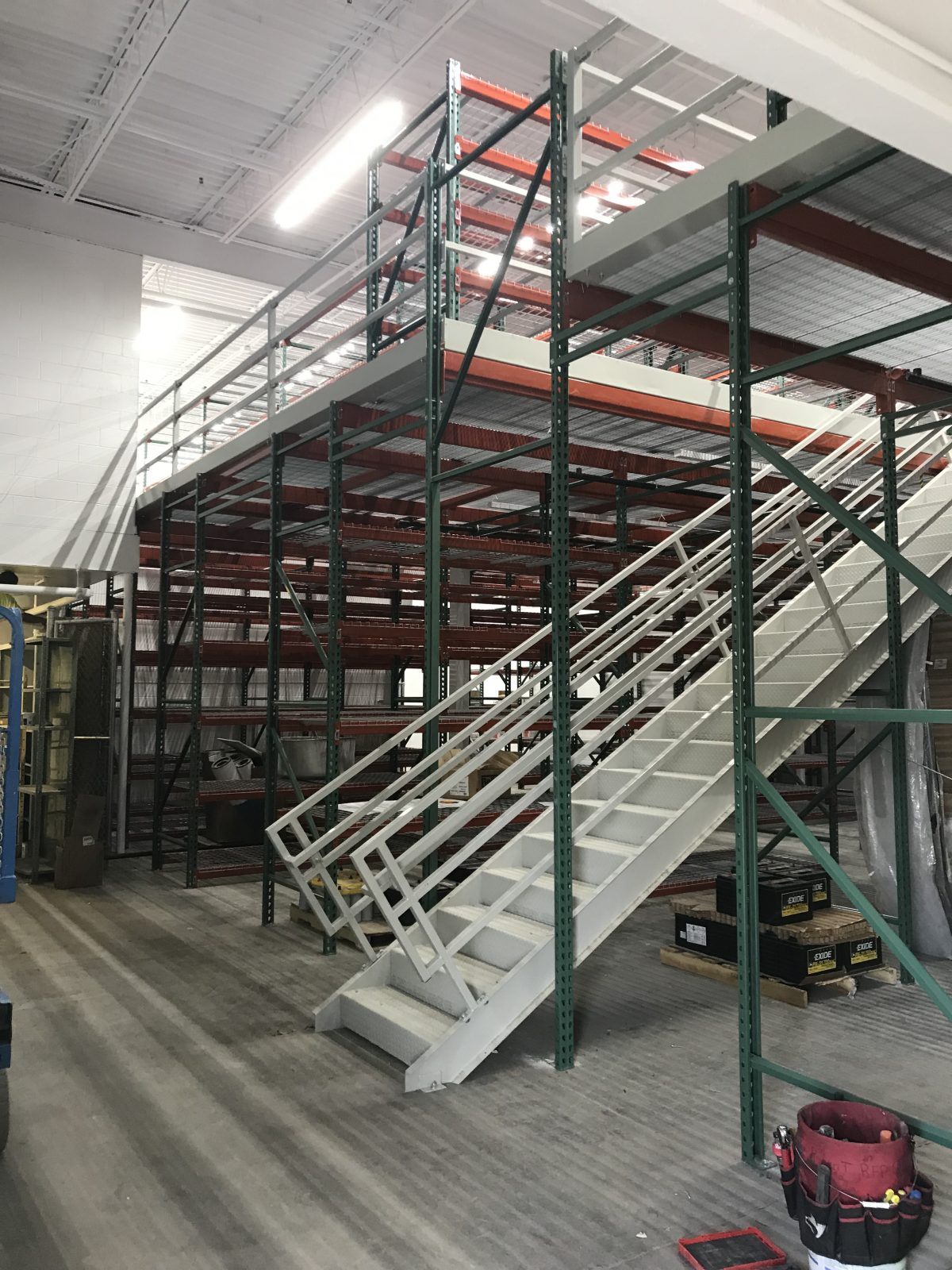 Pallet Rack Mezzanine System - Western Storage and Handling