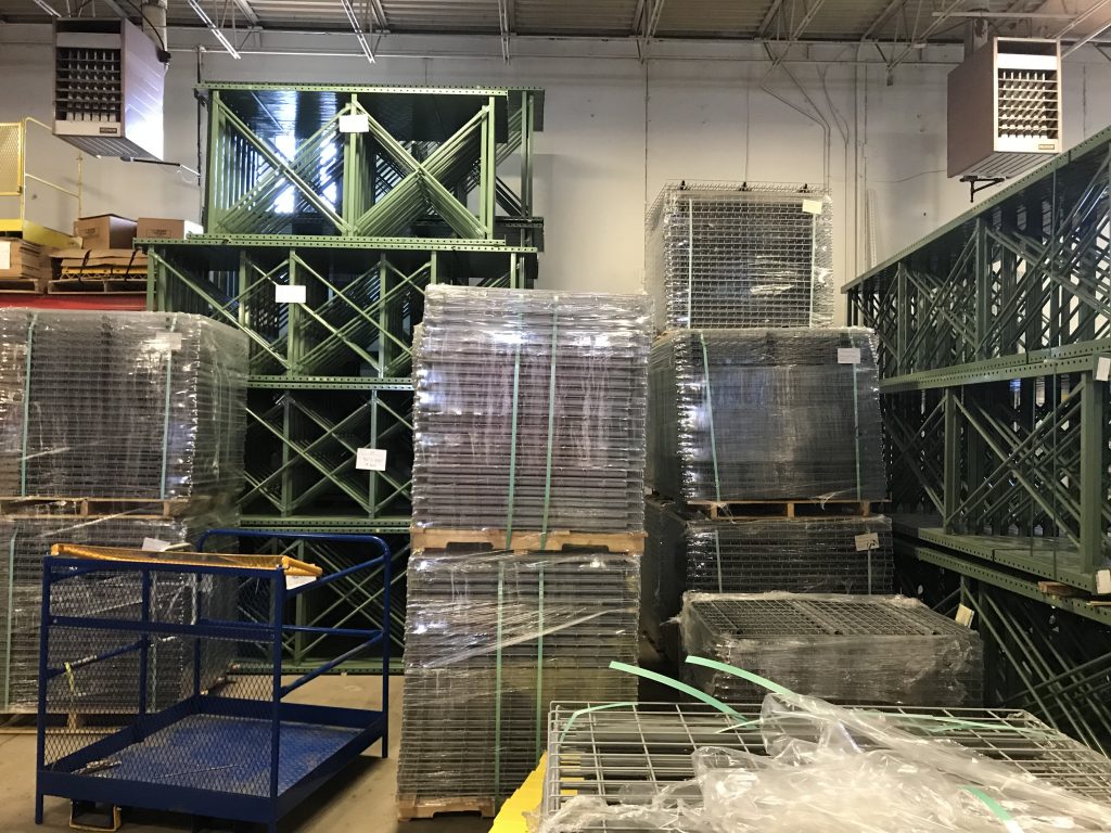 Larger Pallet Rack Inventory - Western Storage and Handling