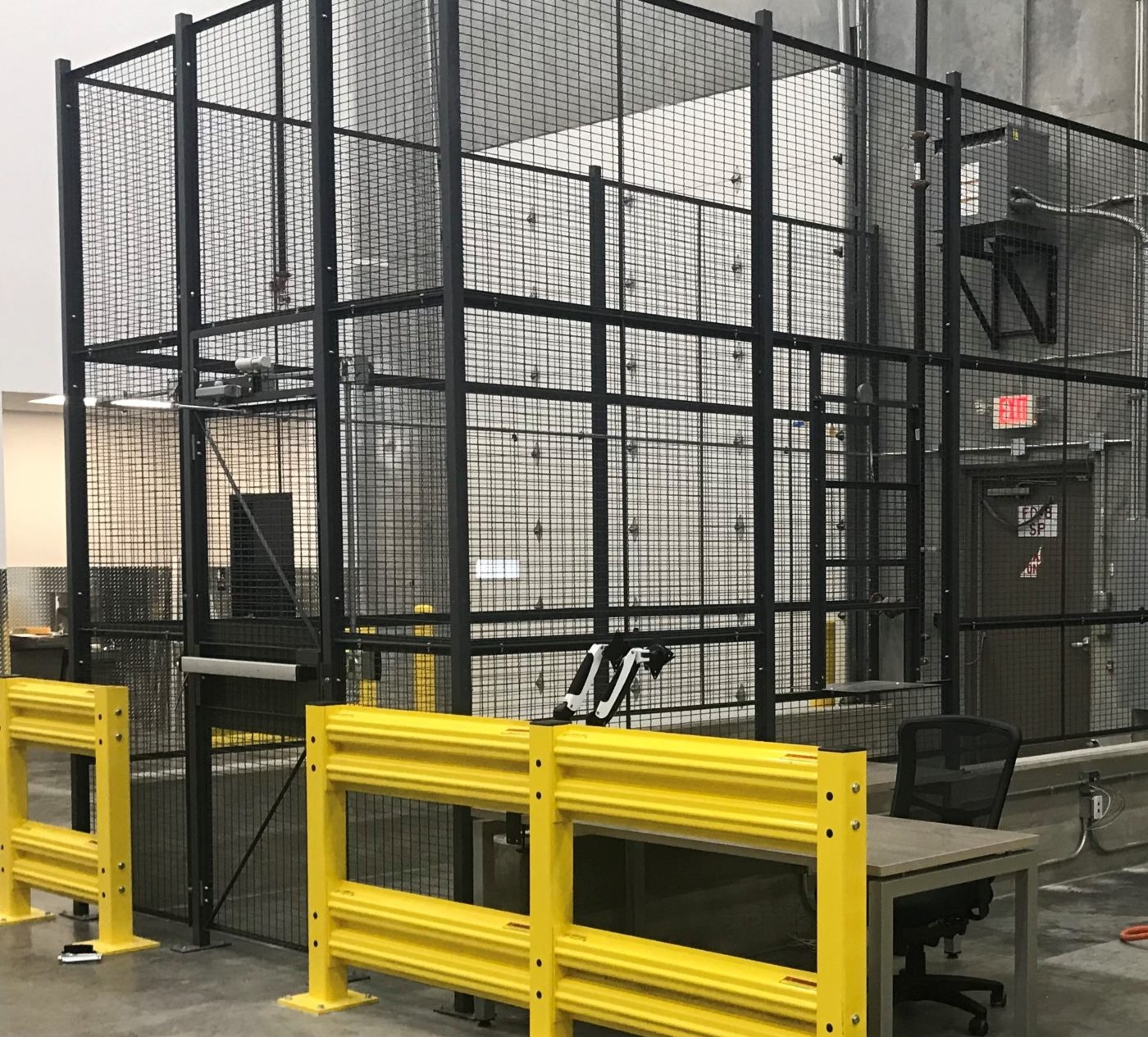Receiving Dock Security Cage - Western Storage and Handling
