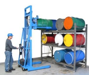 Moving 55-gallon Drums - Western Storage and Handling