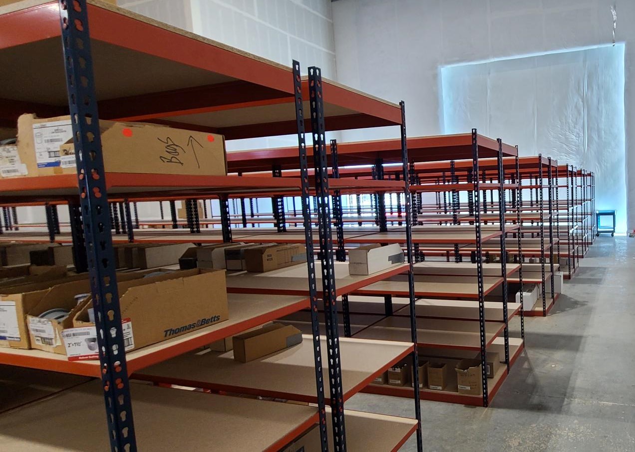 Boltless Shelving Units for Small Parts - Western Storage and Handling