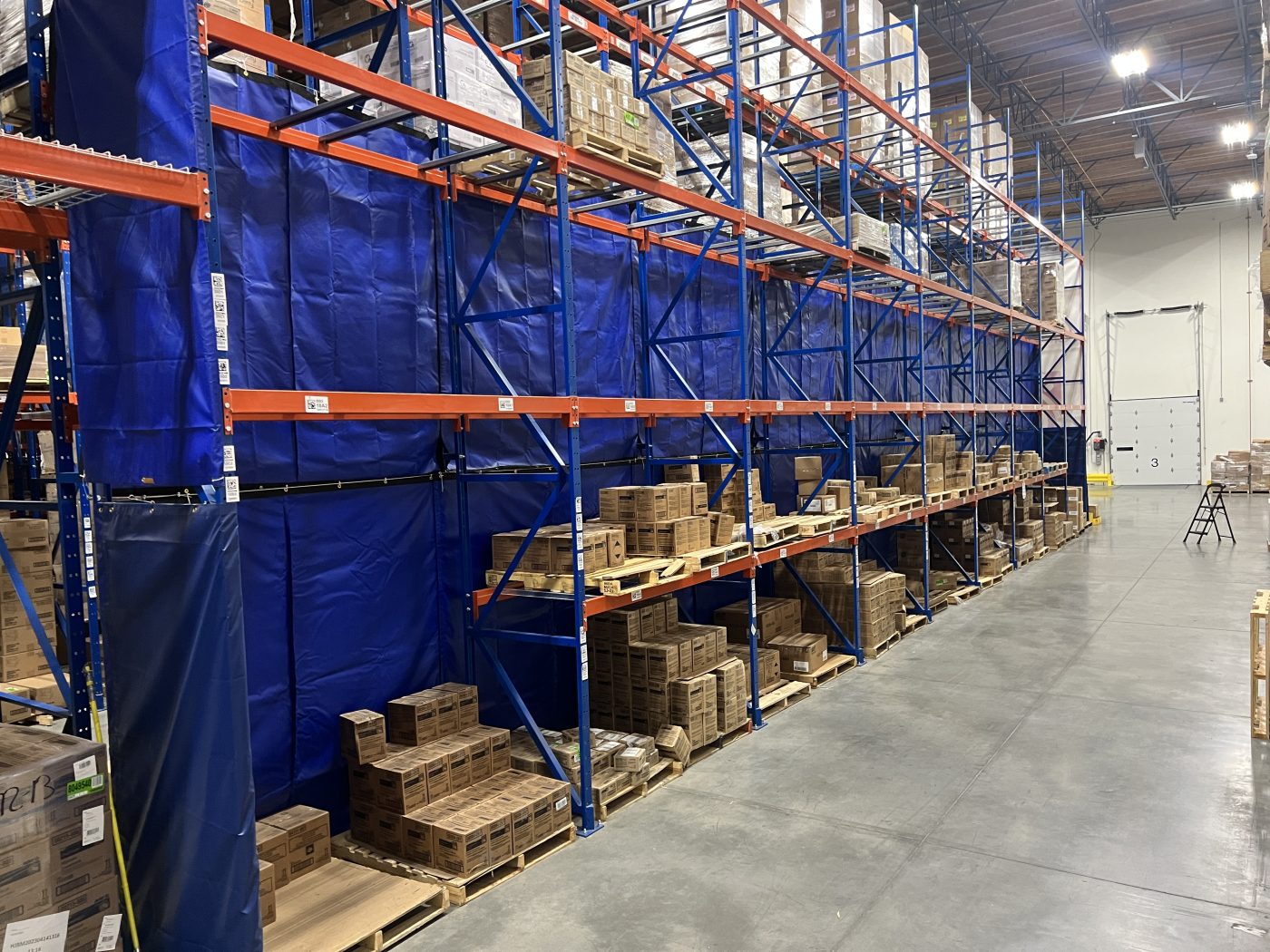 Vinyl Partitions - Western Storage and Handling